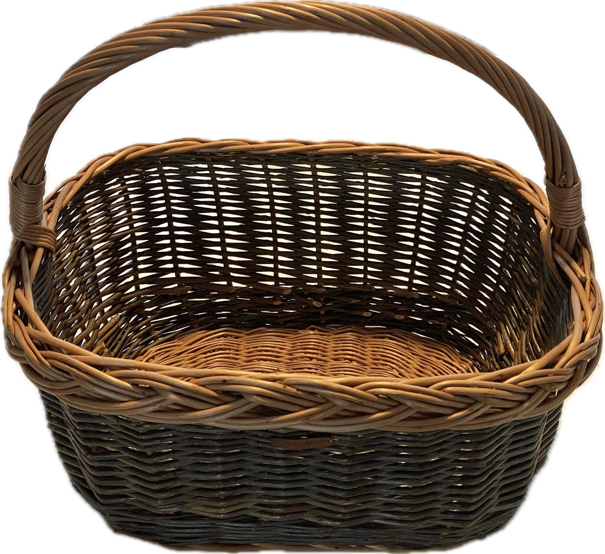 Store Kurve i naturflet - 43 cm